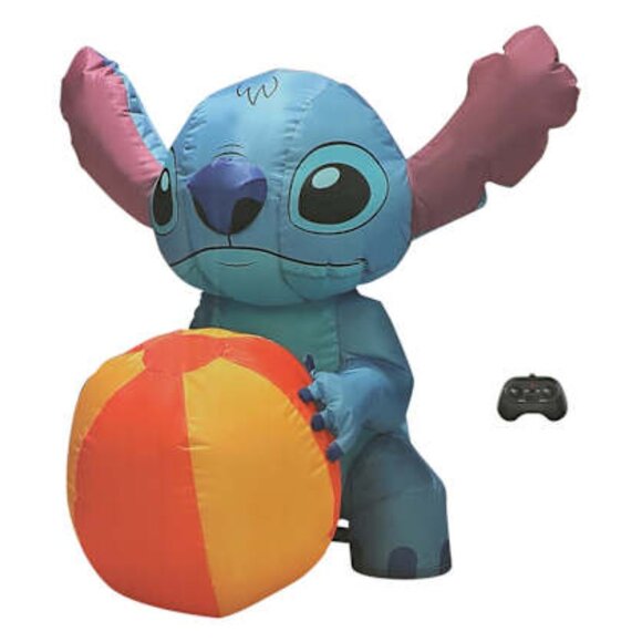 Disney | Toys | Disney Stitch Rc Inflatable Pool Toy Remote Control ...